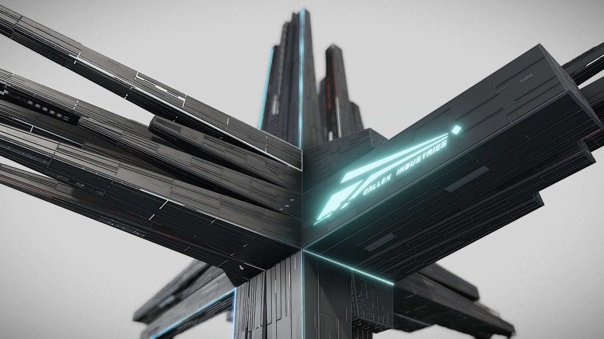 Starbase Illuminata - 3D model by Gallex Industries (@Gallexindustries ...