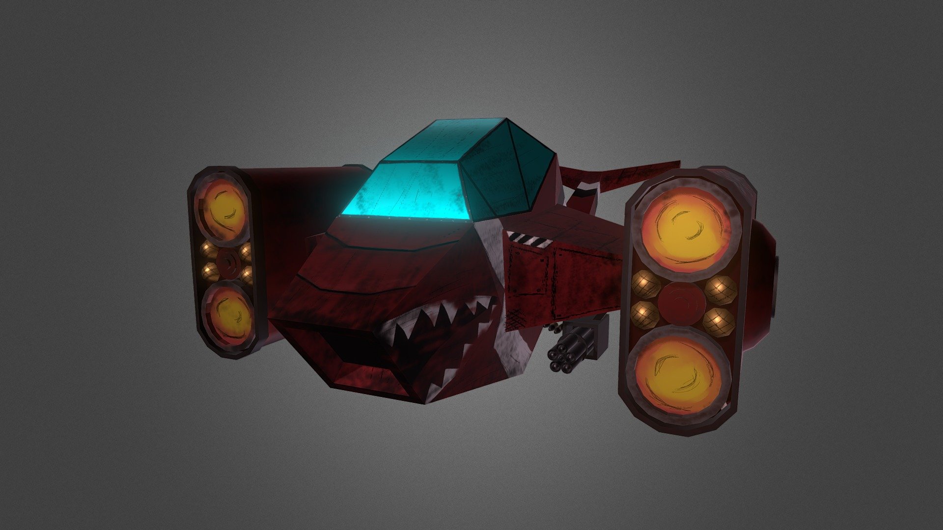 Borderlands Ship - 3D model by jackanewton [55e1b95] - Sketchfab