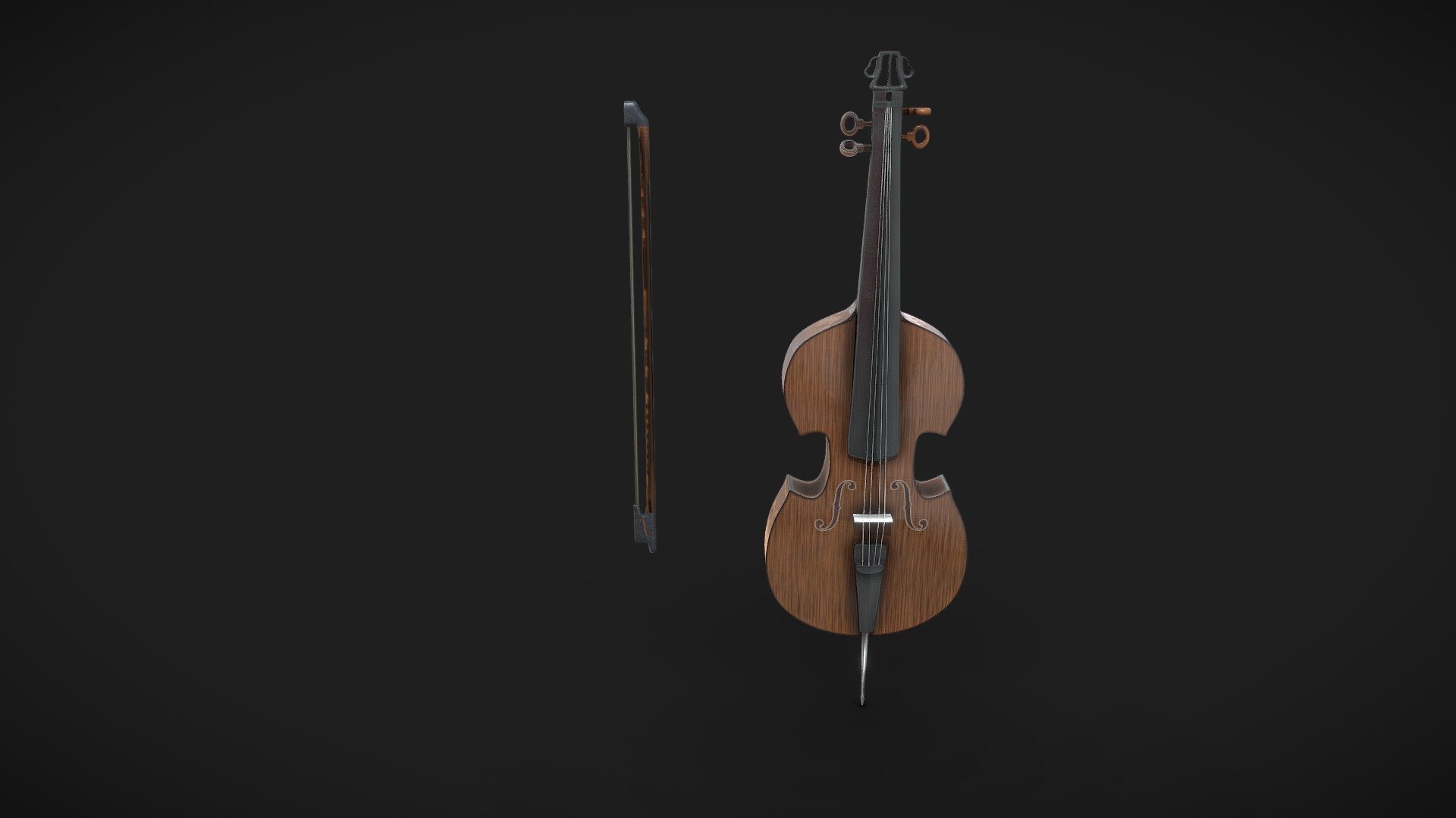 violincel - Download Free 3D model by Mrhigh [55e1f55] - Sketchfab