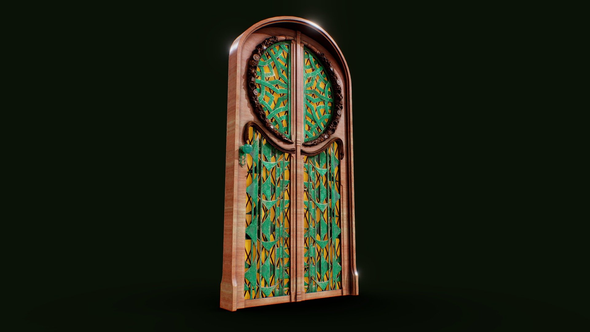 Mystic Door - 3D model by Entorix [55e2587] - Sketchfab