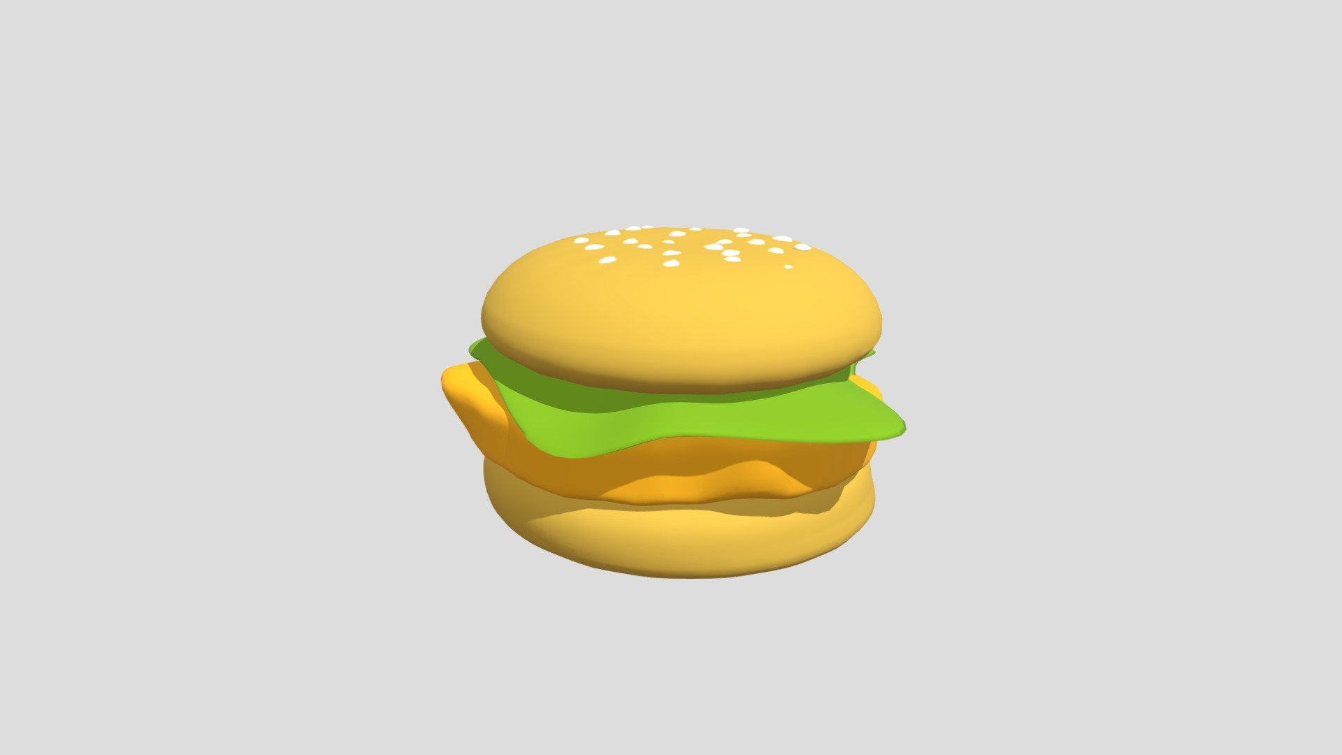 hamburger - 3D model by qazwsxedv [55e3d09] - Sketchfab