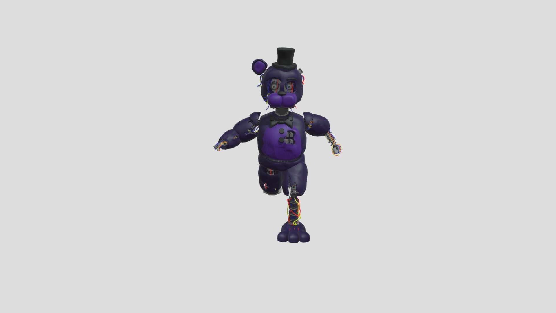 Ignited Shadow Freddy - Download Free 3D model by dwall8611 [55e46ec ...