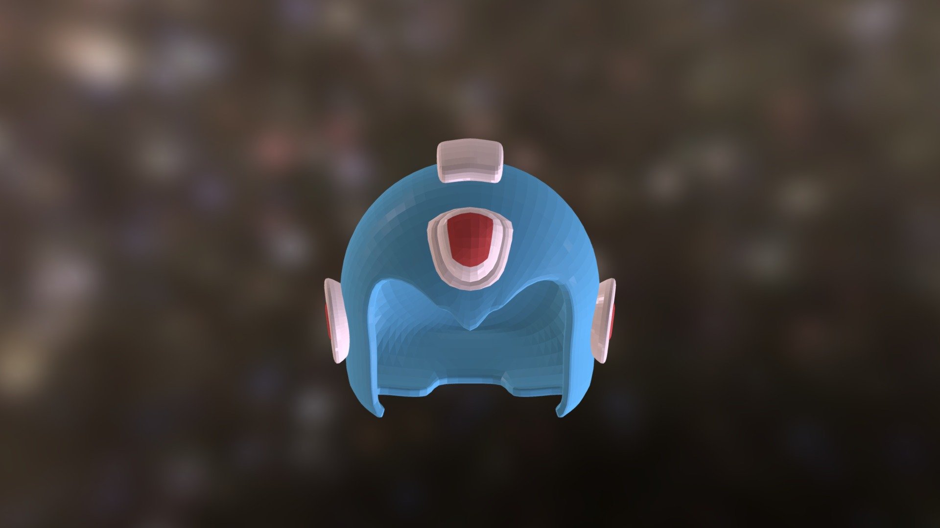 Megaman Helmet - 3D model by Zhollt (@Zholltmos) [55e4752] - Sketchfab
