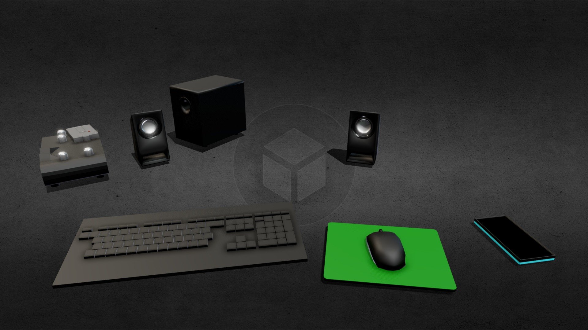 Electronics Mix_WIP - 3D model by Symbiote [55e4d20] - Sketchfab
