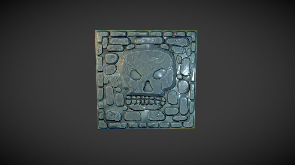 Skull Ground - 3D model by aboubaker.boukhari [55e5232] - Sketchfab