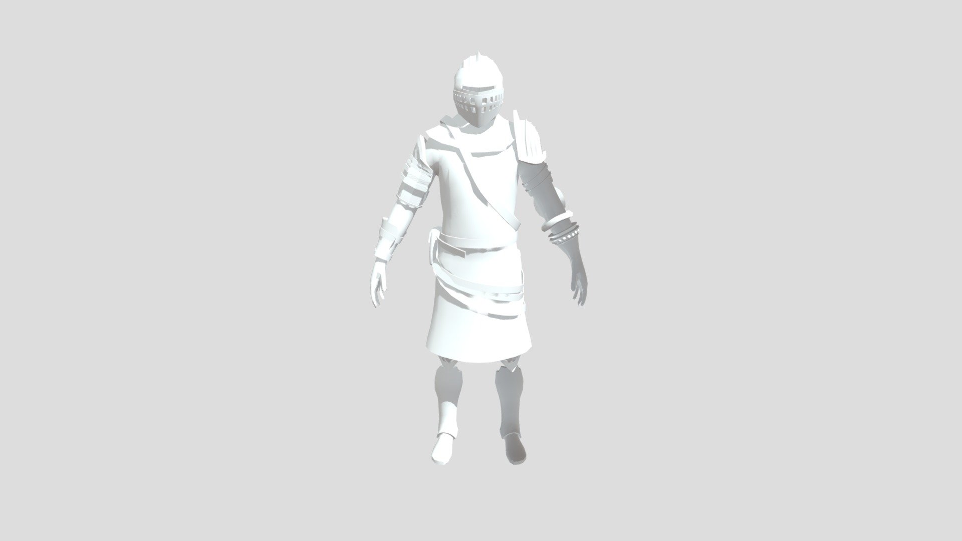 Knight armor EKS imitation dark souls - 3D model by tarriochu [55e611e ...