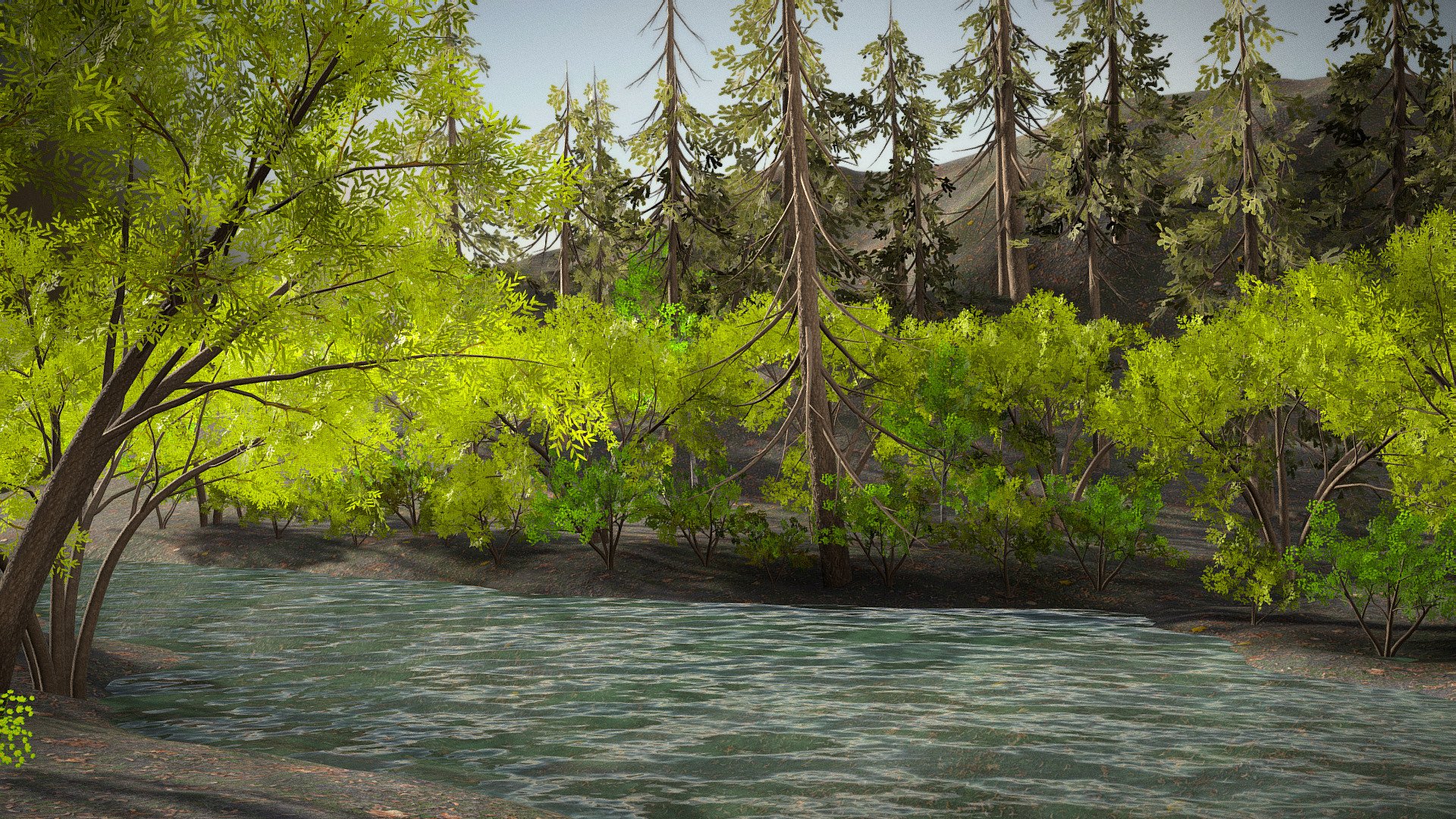 Mid-Low Poly Forest Asset Collection - Buy Royalty Free 3D model by ...