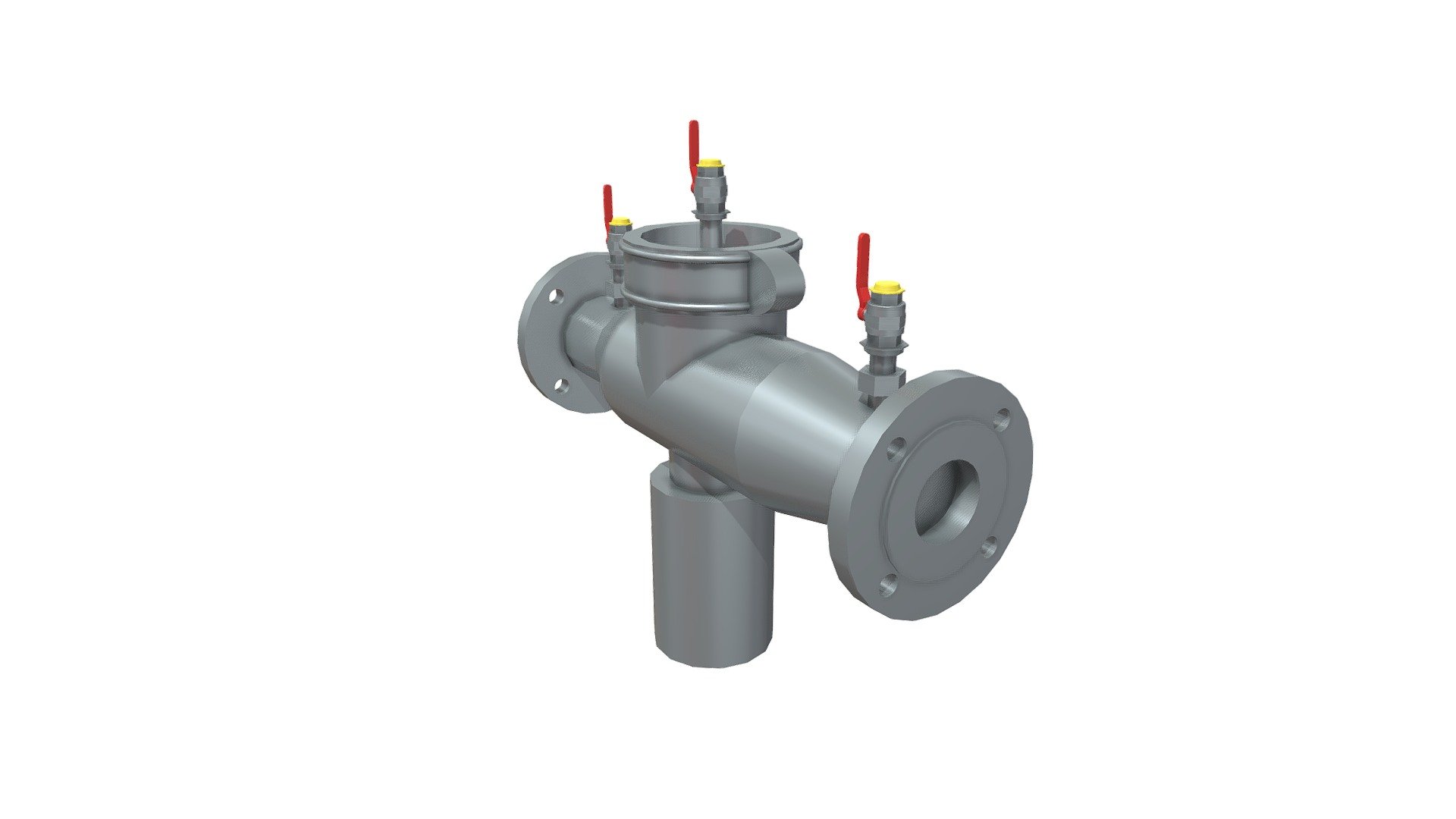 Resideo Backflow Preventer BA298I - 3D model by bimstore (@Revitspace ...