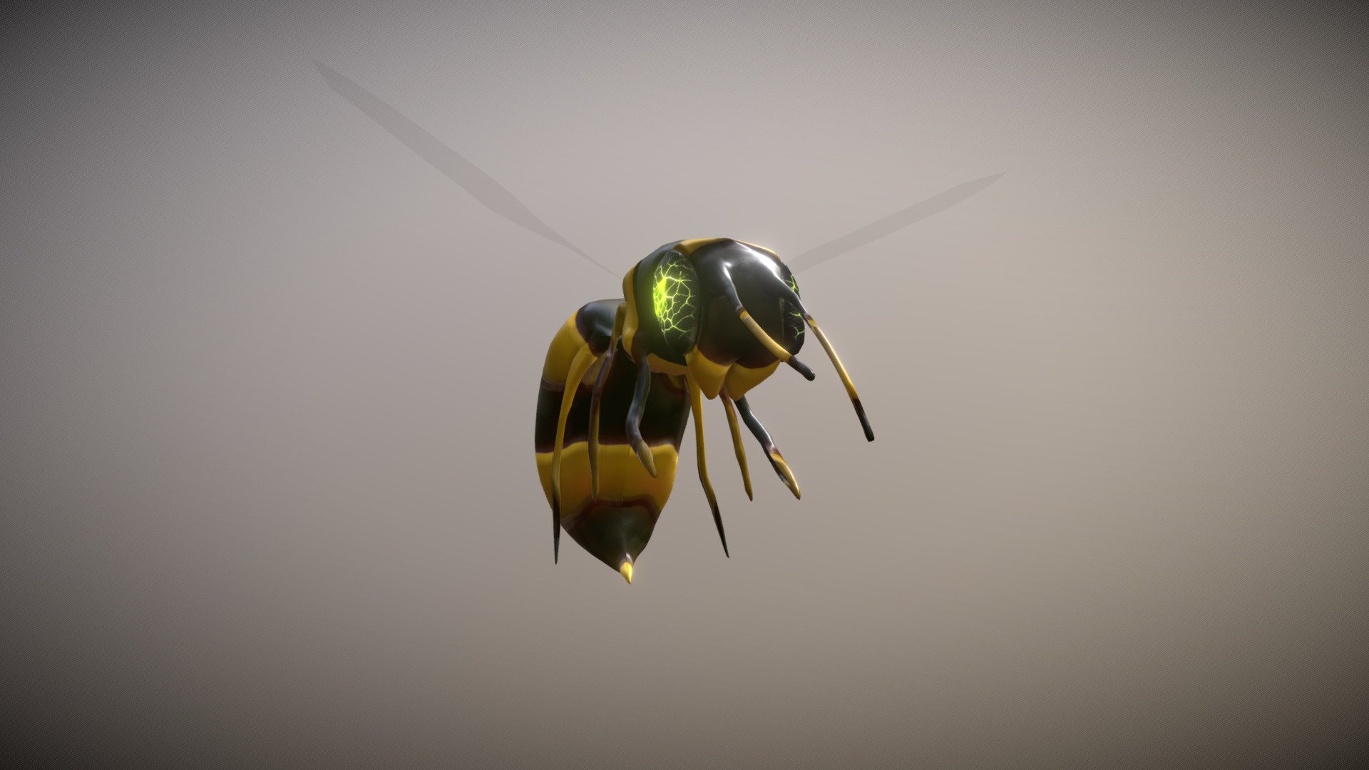 Mutant Wasp Attack Animation - 3D model by JeffFleetwood [55eb912 ...