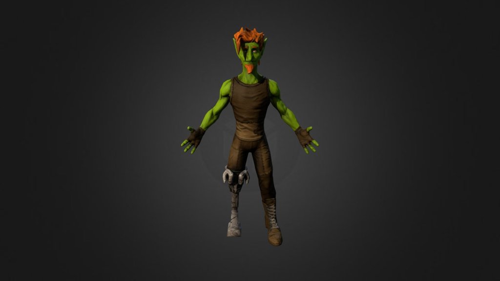 Goblin - 3D model by Luntick (@cranschtein) [55ebe7b] - Sketchfab