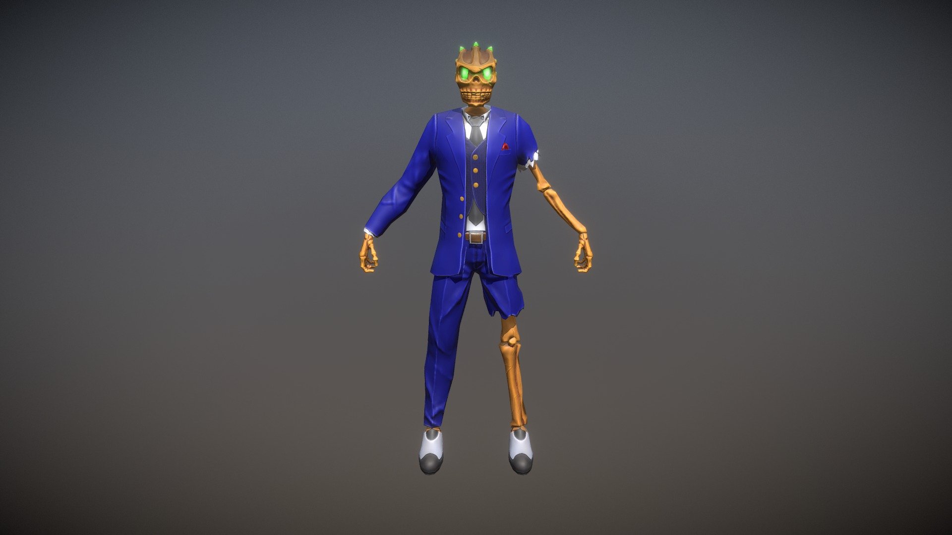 Mafio-Skeleton - 3D model by Arcess [55eca93] - Sketchfab