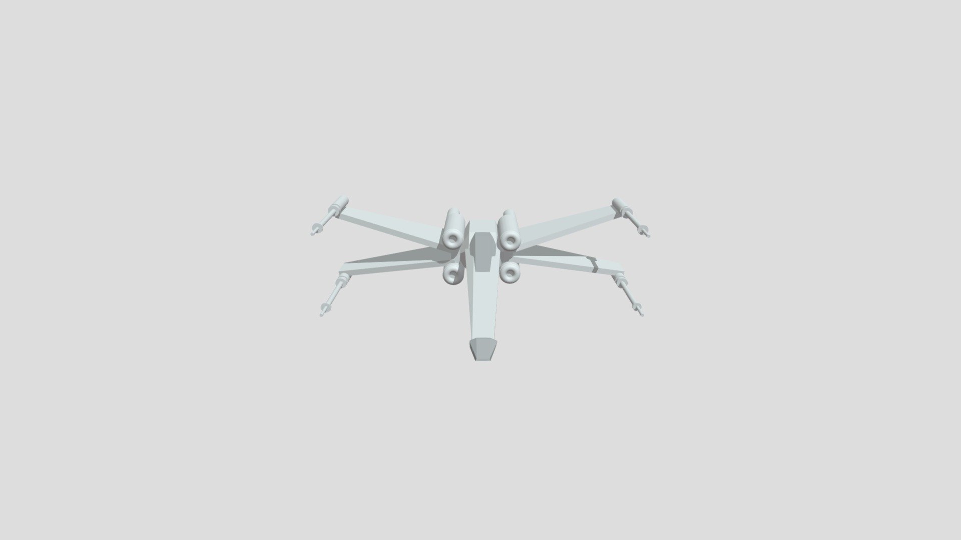 X- Wing - Download Free 3D model by Kai-L-H [55ecb6b] - Sketchfab