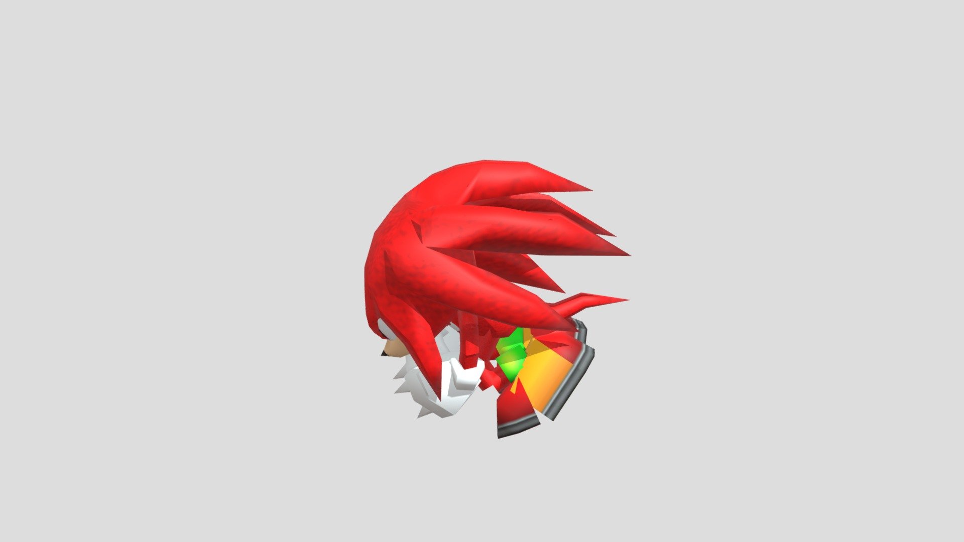 Dreamcast - Sonic Adventure - Knuckles the Echid - Download Free 3D ...