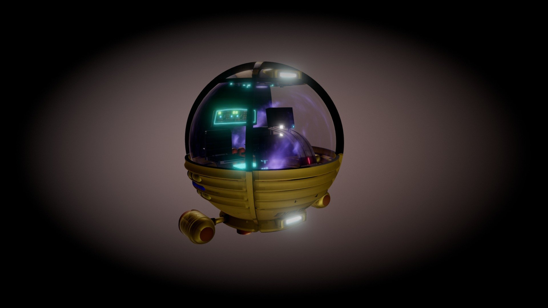 Spherical Submersible - Download Free 3D model by Lanzaman (@lanzaboy ...