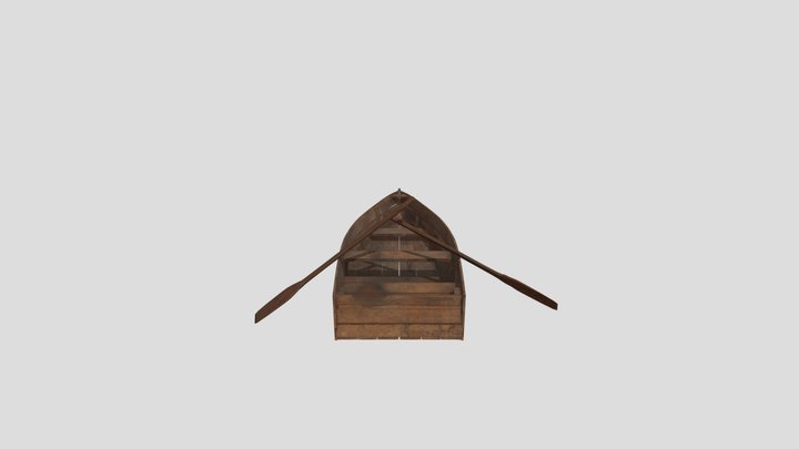 Wooden-boat 3D models - Sketchfab