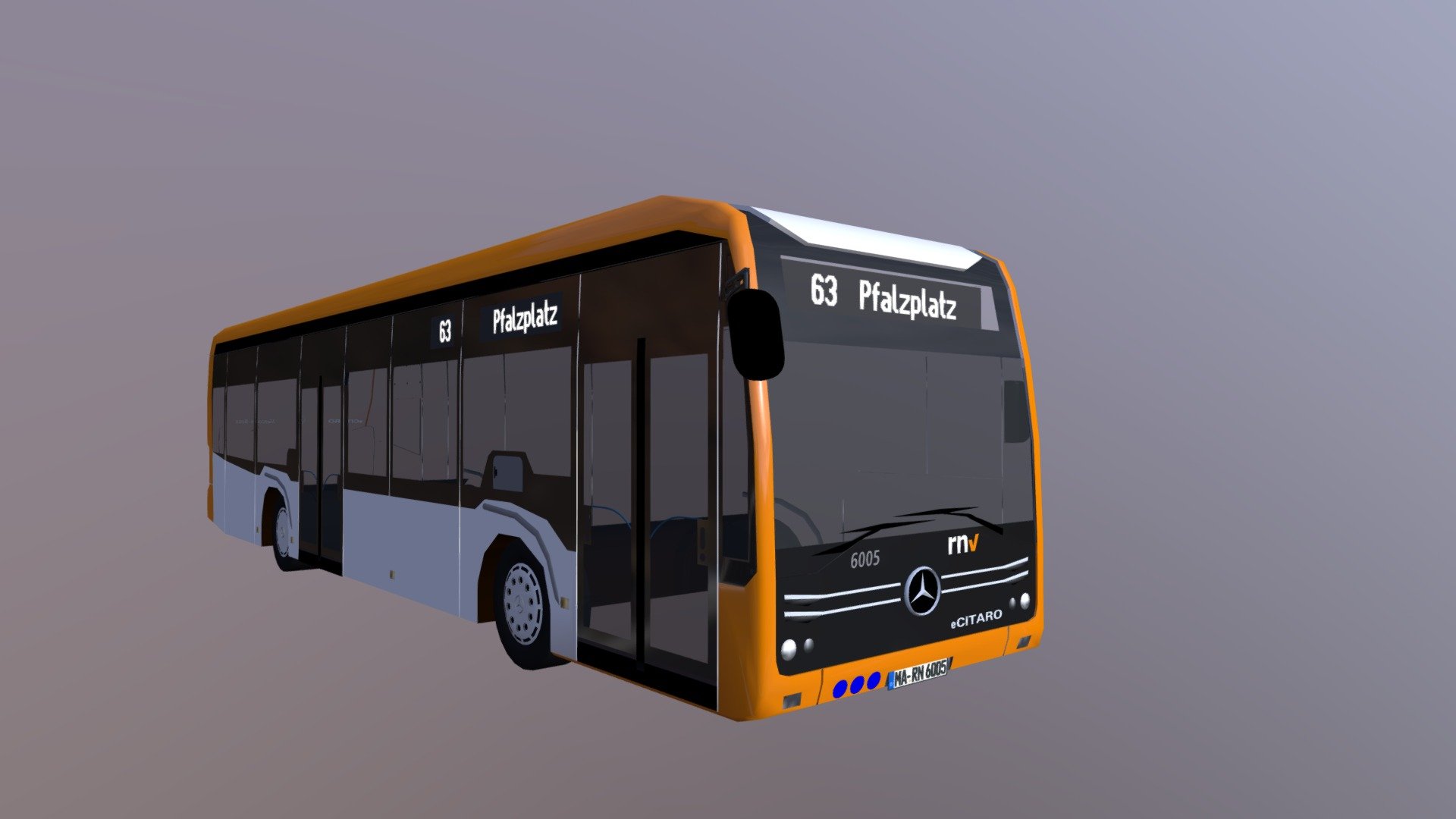 ECitaro von Mercedes Benz für Mannheim - 3D model by jo-ke-77 [55ee696 ...