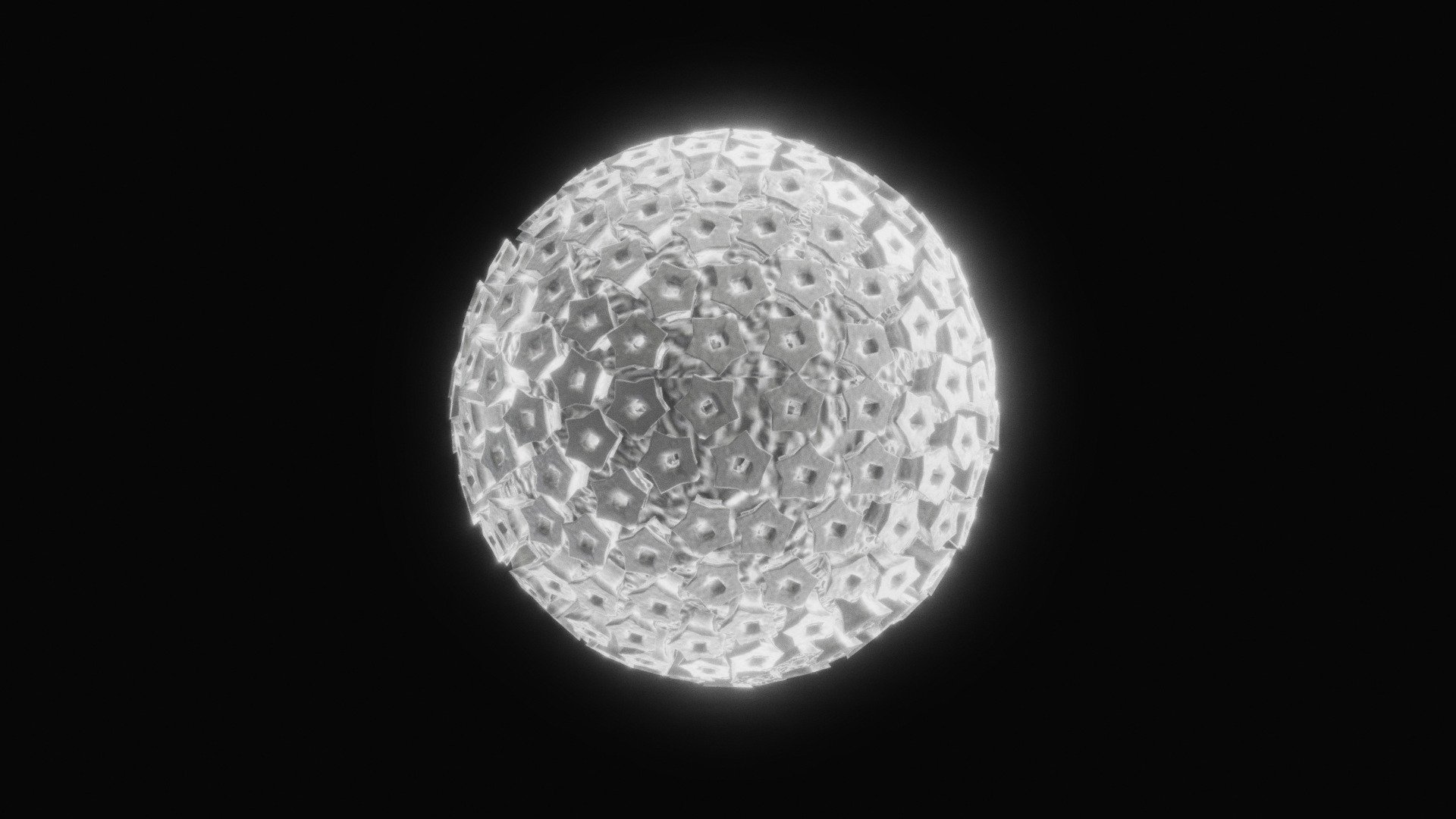 Human Papillomavirus (HPV) - 3D model by Nima (@h3ydari96) [55f0b25 ...