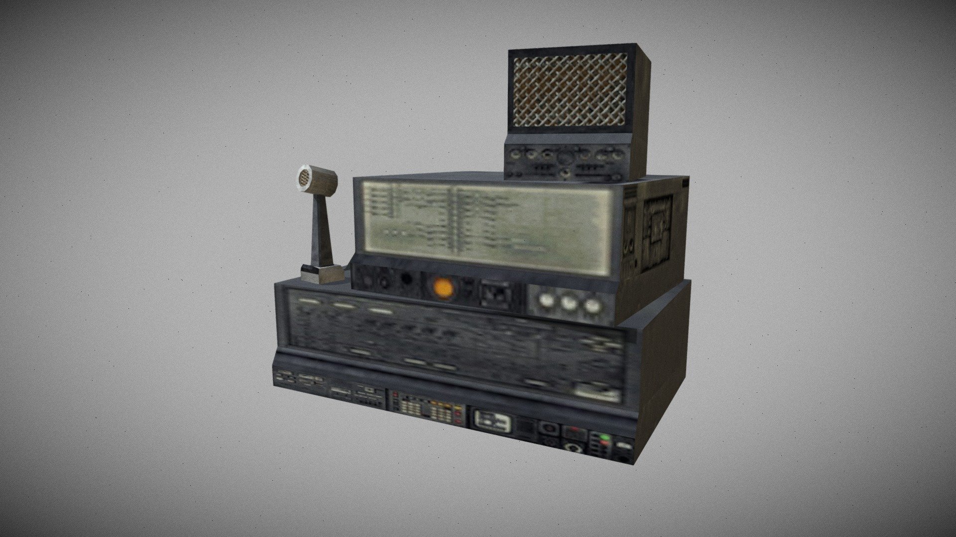 PSX Style Satellite Radio - Download Free 3D model by wooolvie [55f11b2 ...