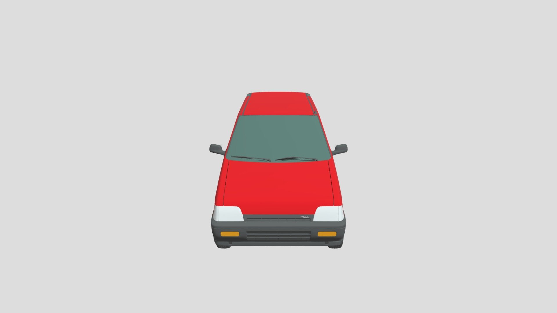 Daewoo Tico alpha version - 3D model by isakov3d [55f132f] - Sketchfab