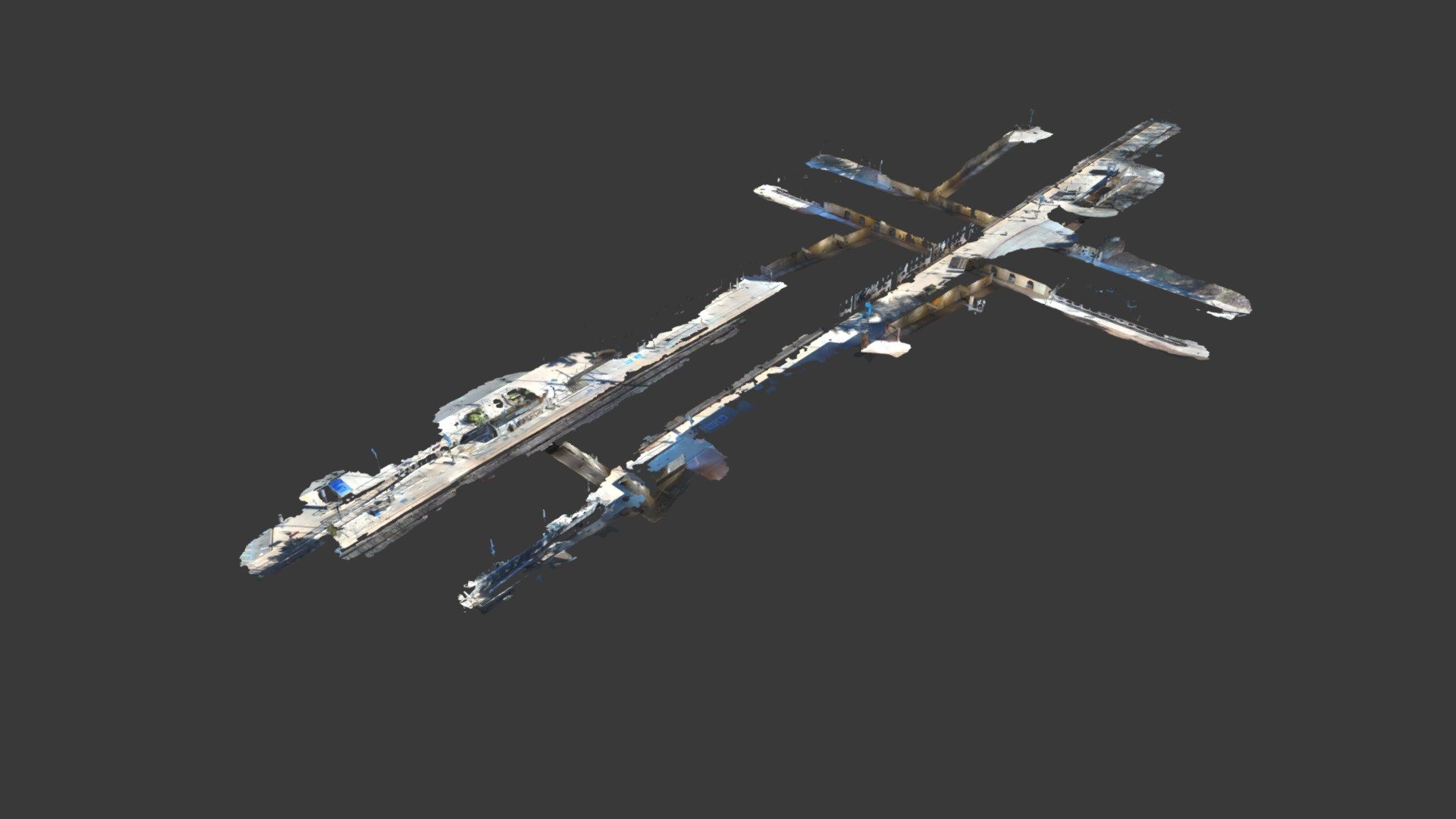 Caltrain Station - 3D model by CupixVista [55f1b99] - Sketchfab