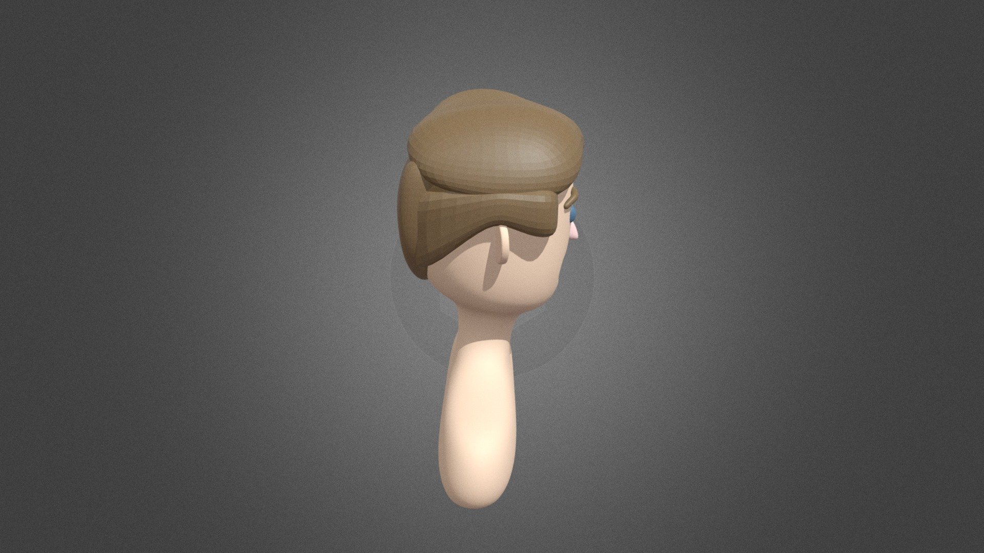 Low poly character head - Download Free 3D model by markuzo [55f2926 ...