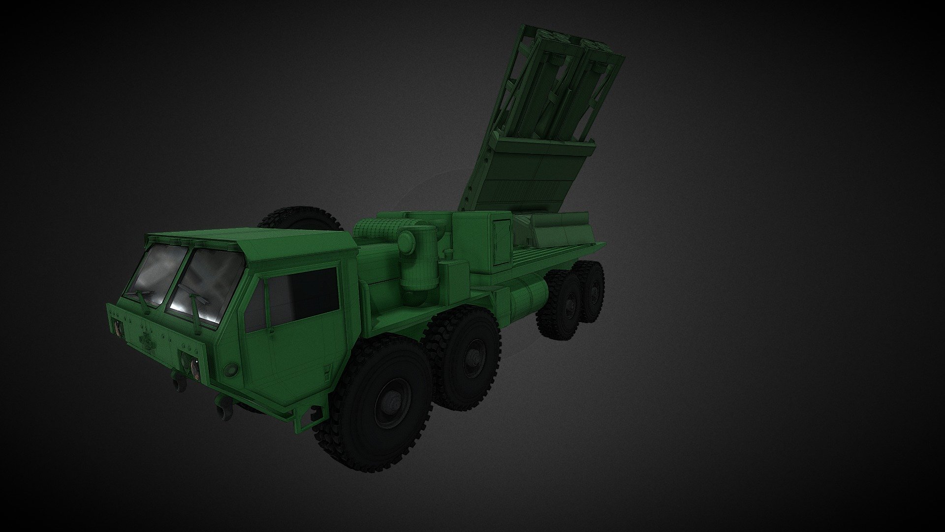 IDF Lahav - Elbit PULS MLRS 3D print model - 3D model by Amit.Rotem ...