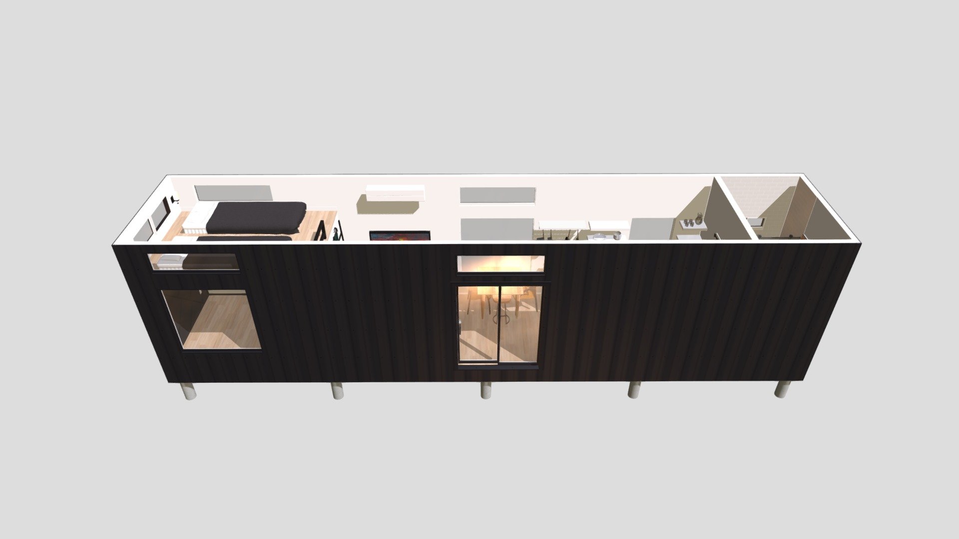 Container #2 - 3D model by Build A Box Containers (@BuildABox) [55f386a ...