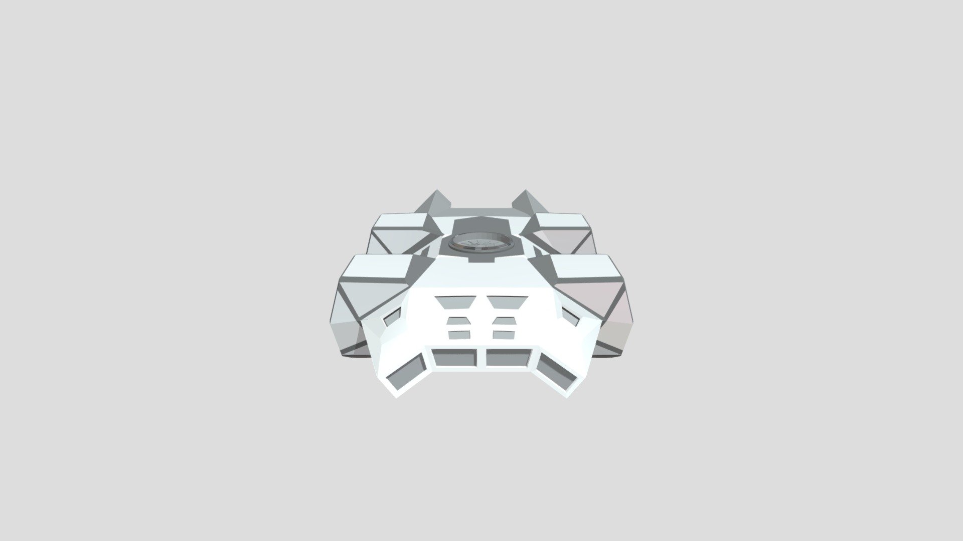lowpoly version of the lander from interstellar. - Download Free 3D ...