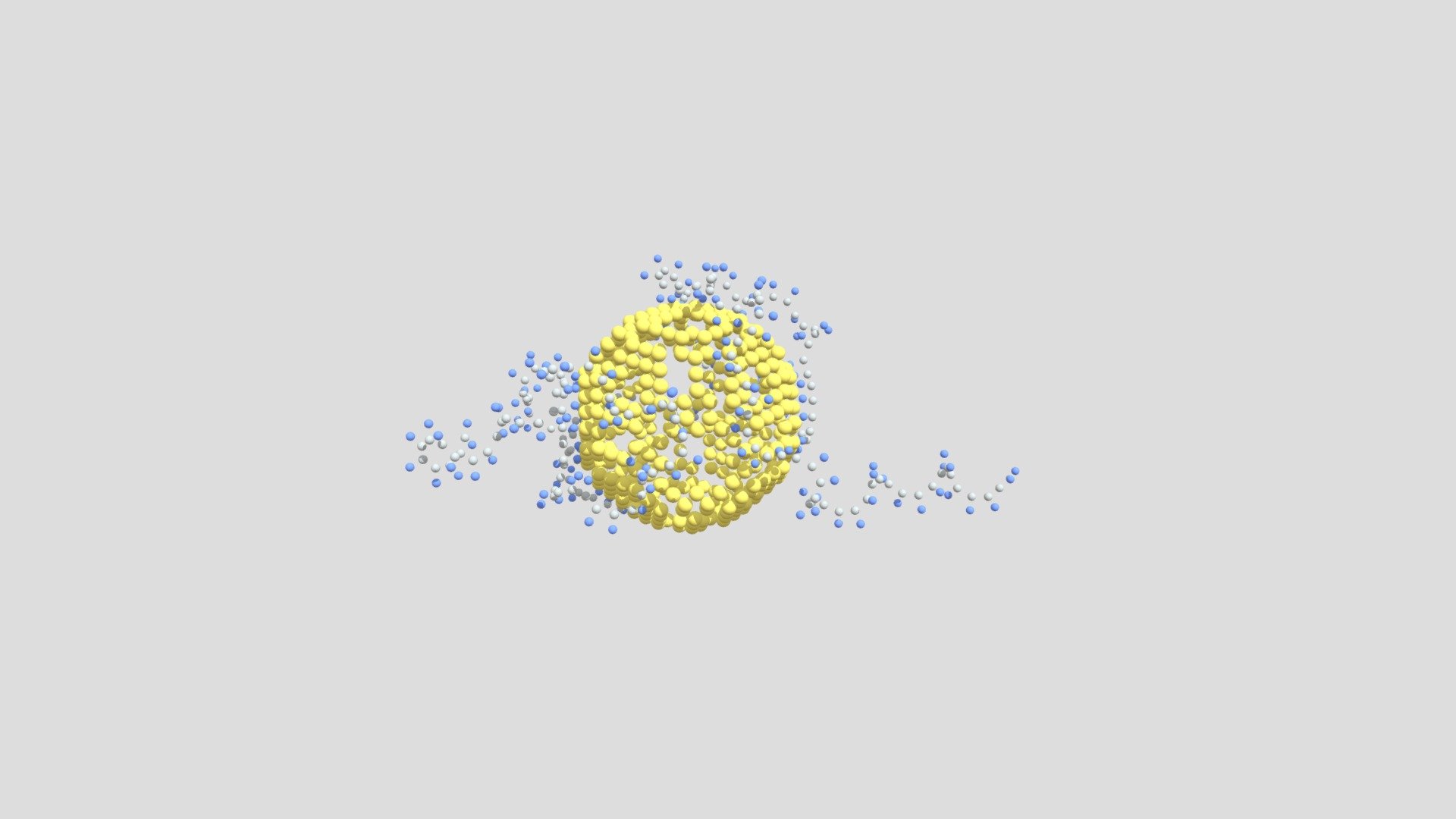 A single engineered nanoparticle with polymer - 3D model by xingfei ...