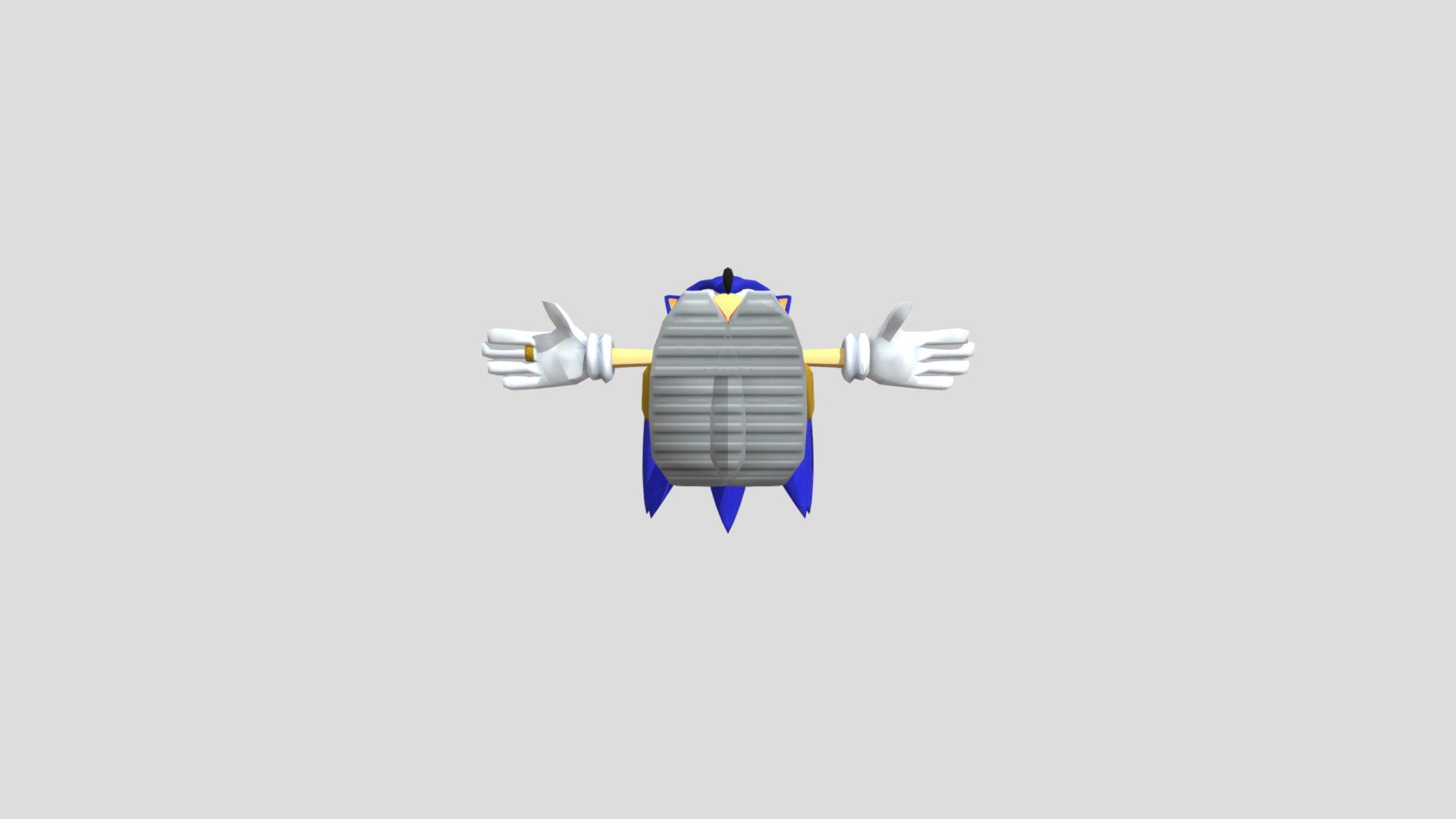 Sonic And The Secret Rings Sonic Model Fixed - Download Free 3D model ...