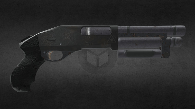 Narlet's Super Shorty Shotgun - 3D model by Deathly [55f63dd] - Sketchfab