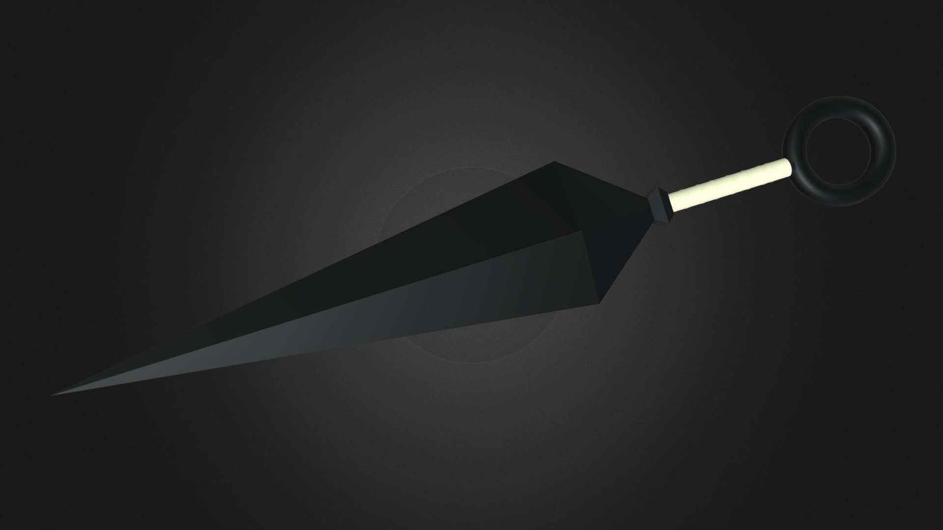 Kunai V1 - 3D model by dev-shawn [55f6423] - Sketchfab