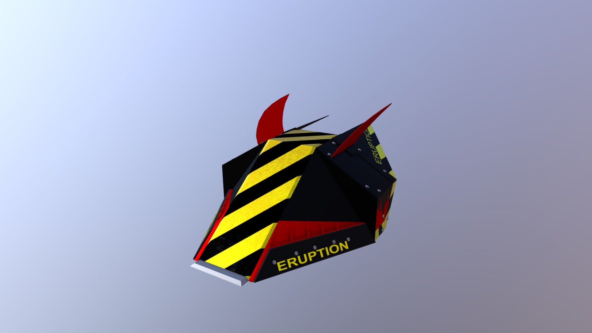 Eruption - Robot Wars - 3D model by TzHaar-Ket [55f7df8] - Sketchfab