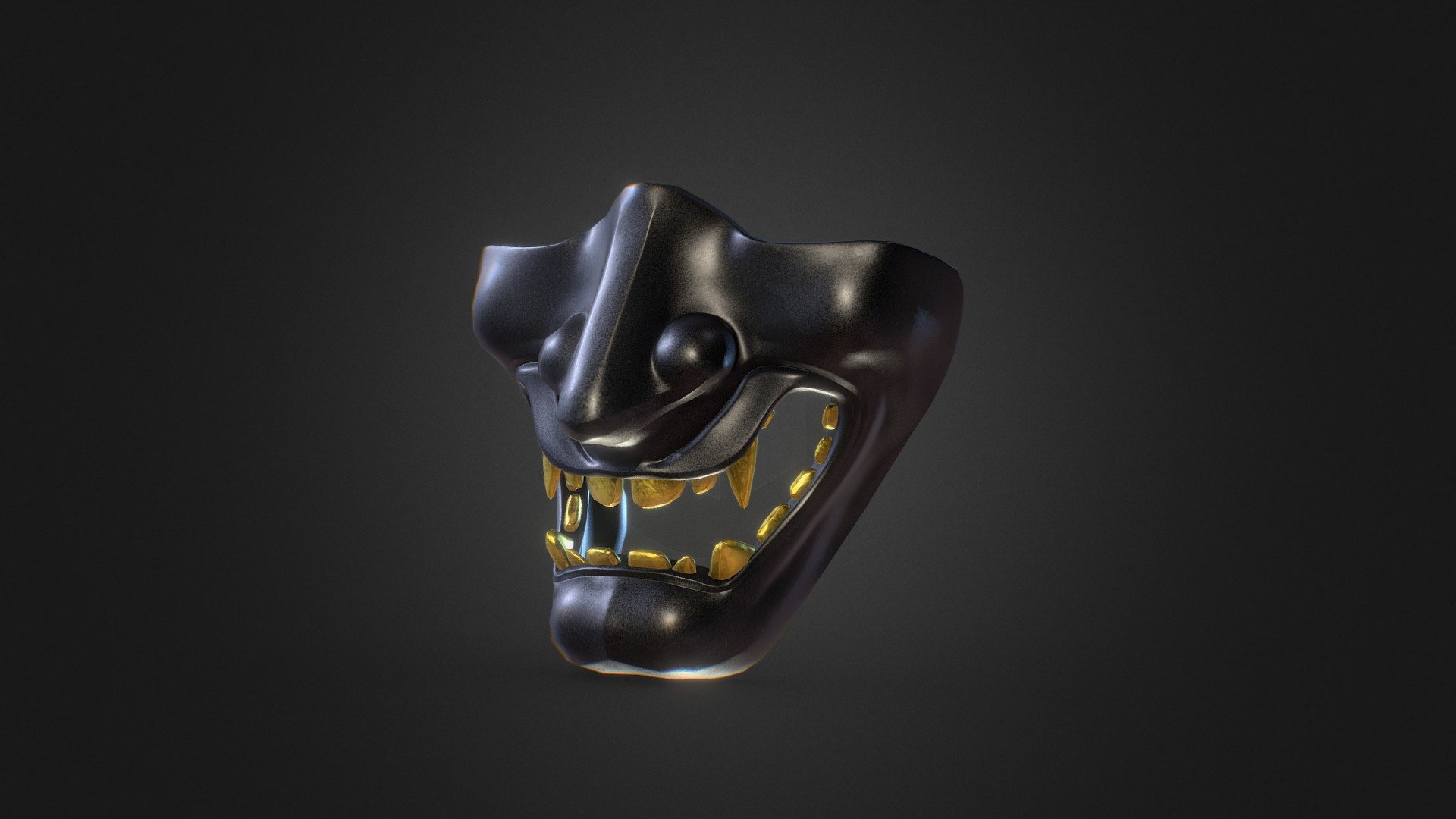 Half Mask - 3D model by TungYing_tw (@vincent_TW) [55f7f7e] - Sketchfab