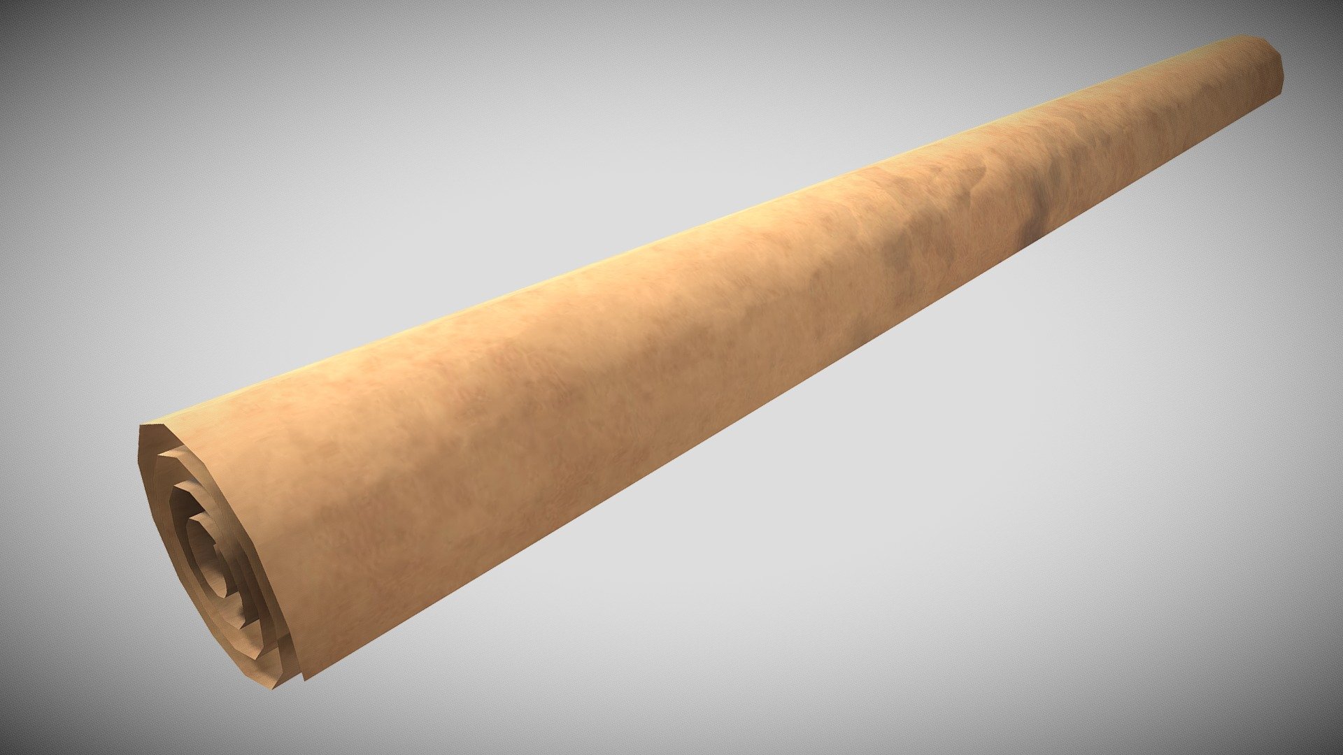 Rolled Parchment (Group Project Set) - 3D model by robthenewb [55f8154 ...