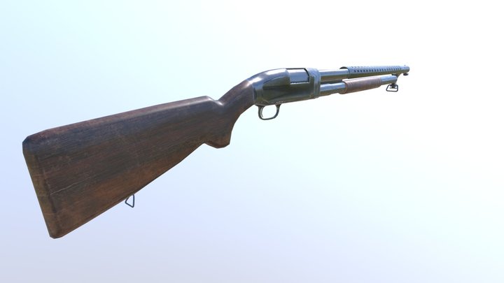 Trenchgun 3D models - Sketchfab