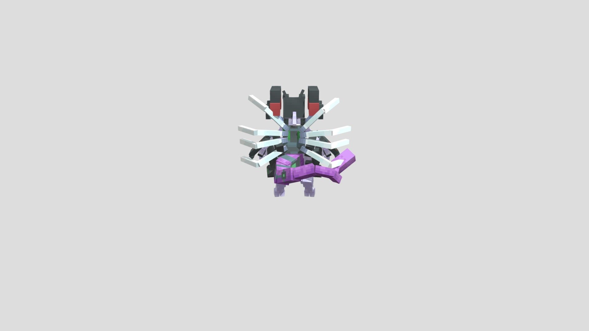 Armoured mewtwo - 3D model by Duckypoowoo (@Shorttick) [55f8dfa ...