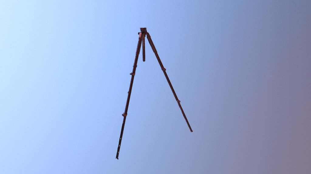 Tripod - 3D model by jemstherock [55f9477] - Sketchfab