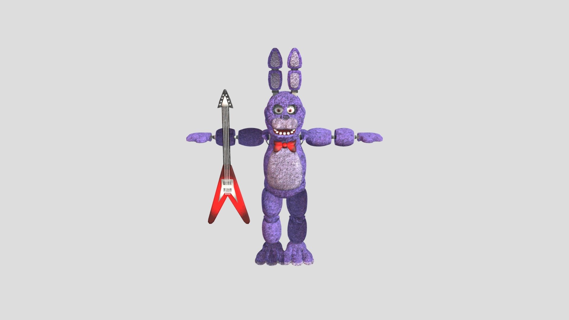 Bonnie The Bunny (by HiAtom) - Download Free 3D model by johnnybrooks07 ...
