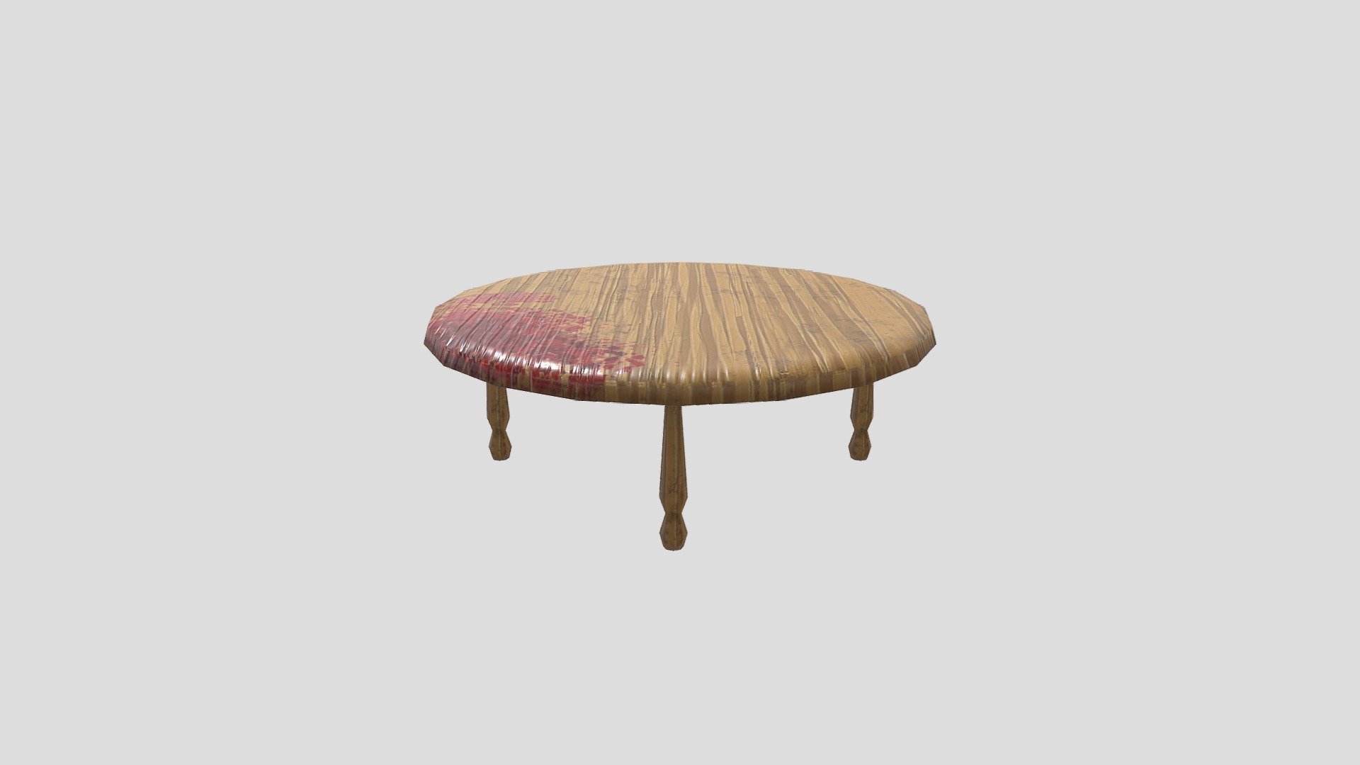 Bloody Table Made for 3D Modeling Class - Download Free 3D model by Sir ...