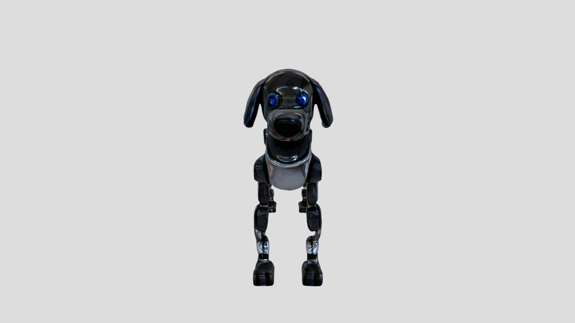 A Cute Robot Dog - Download Free 3D model by stefanorivera [55fc23f ...