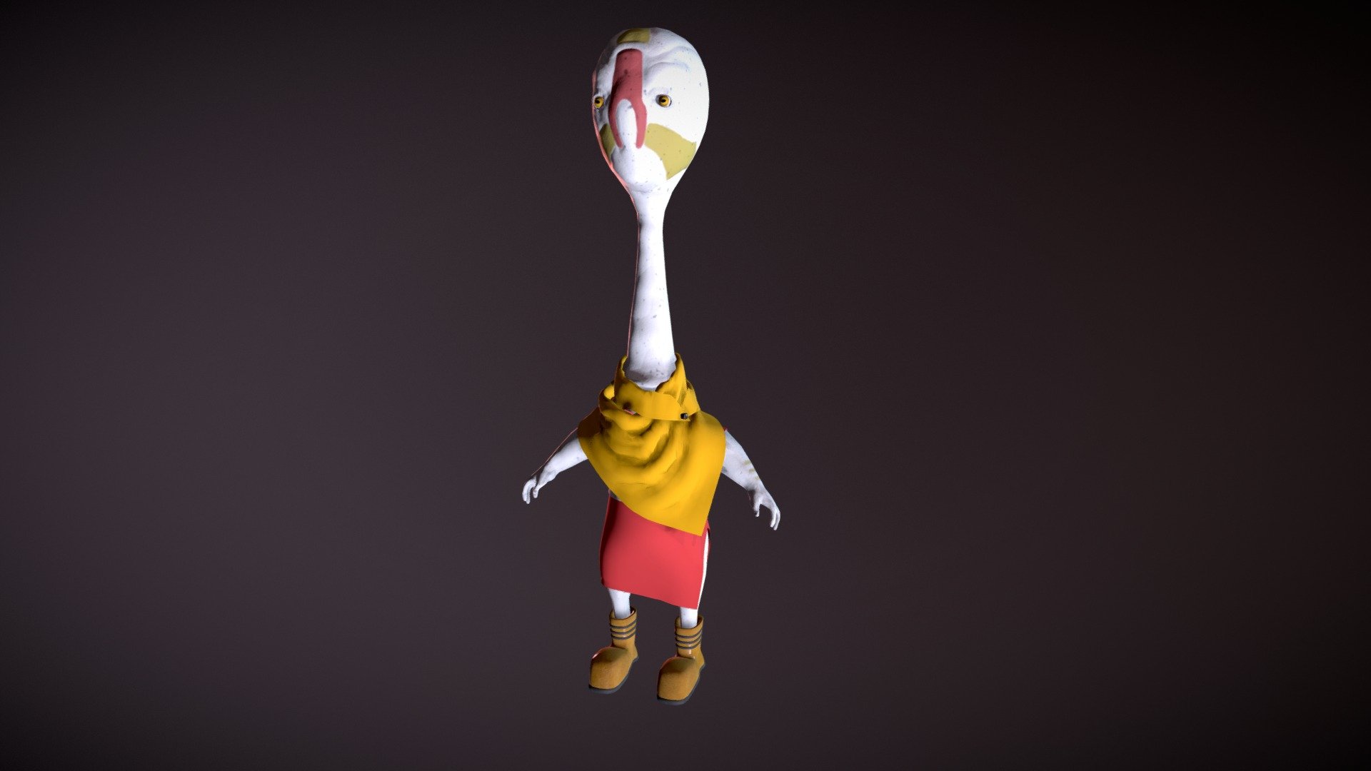 Alien Monk - 3D model by cgrunner [55fd772] - Sketchfab