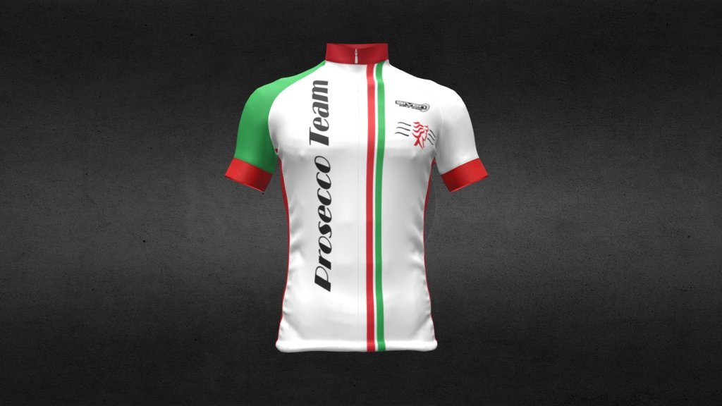 Prosecco Team Maglia - 3D model by sivenbikewear [55fe411] - Sketchfab