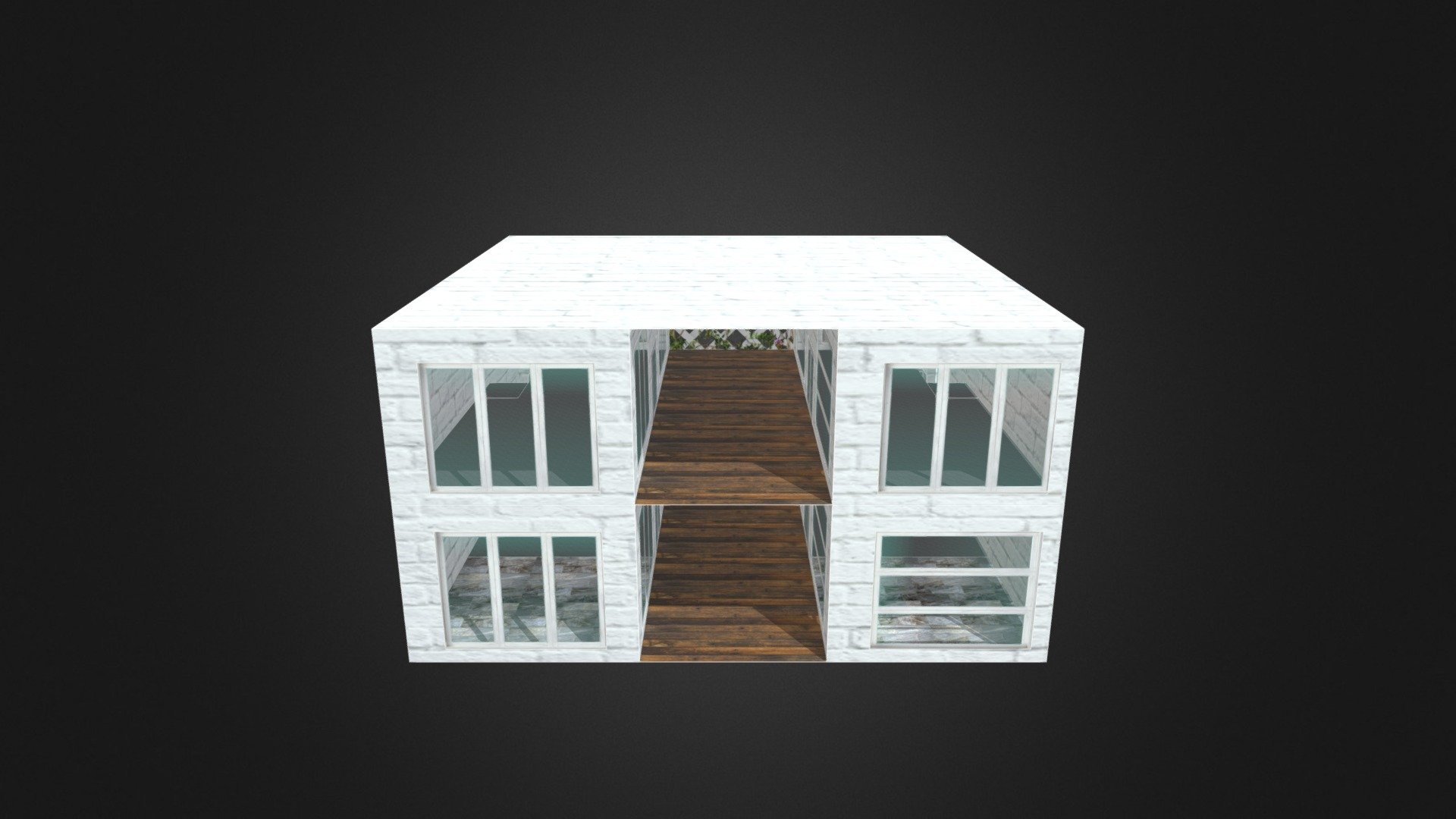 double brick - Download Free 3D model by shirlanne [55feae2] - Sketchfab