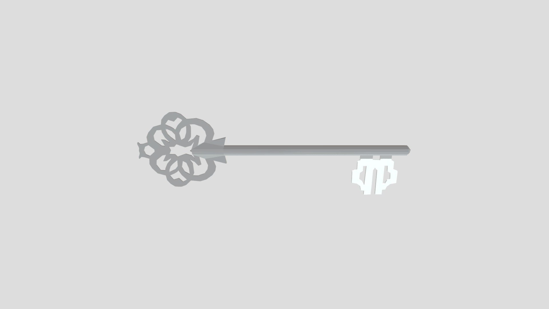 Fancy key - Download Free 3D model by Xulyro [55ff457] - Sketchfab