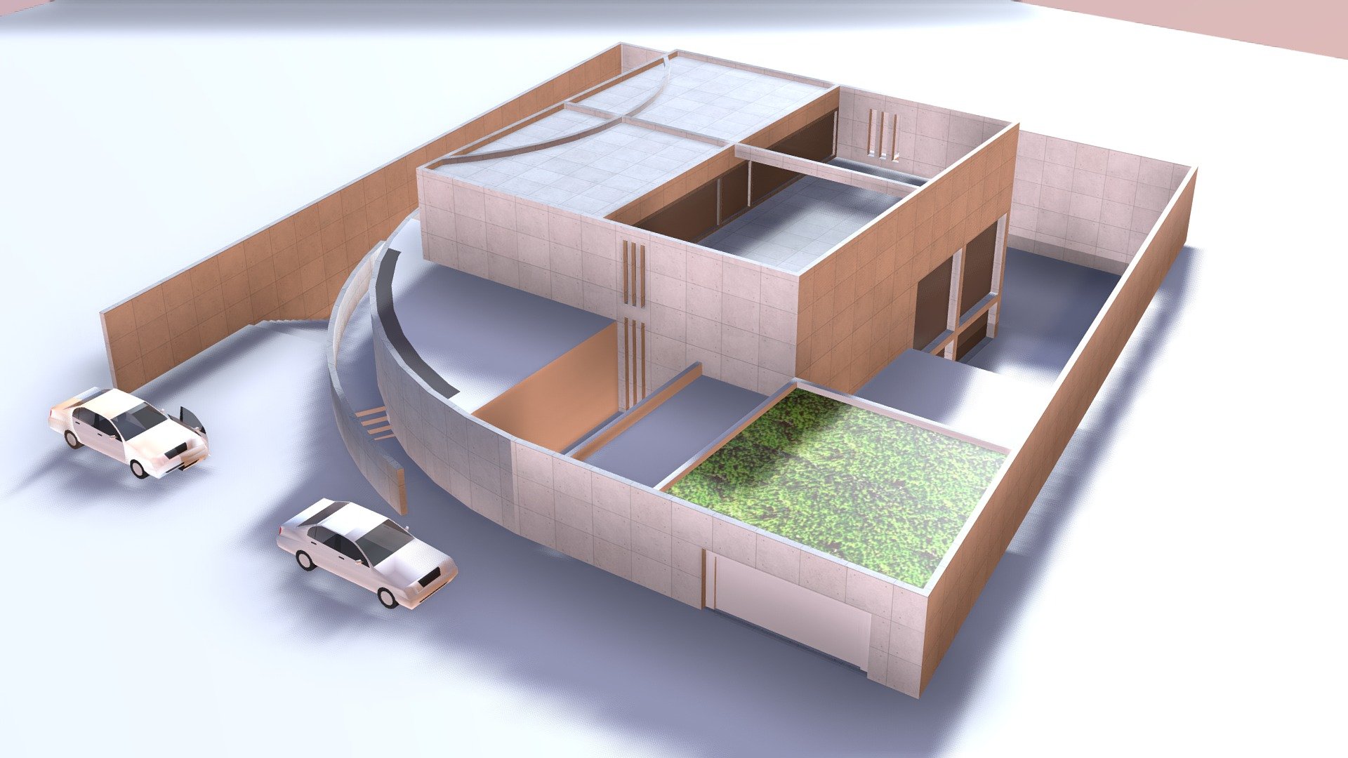 TADAO ANDO_Segundo bimestre Jamine AT7AU - 3D model by heloisa.prado ...