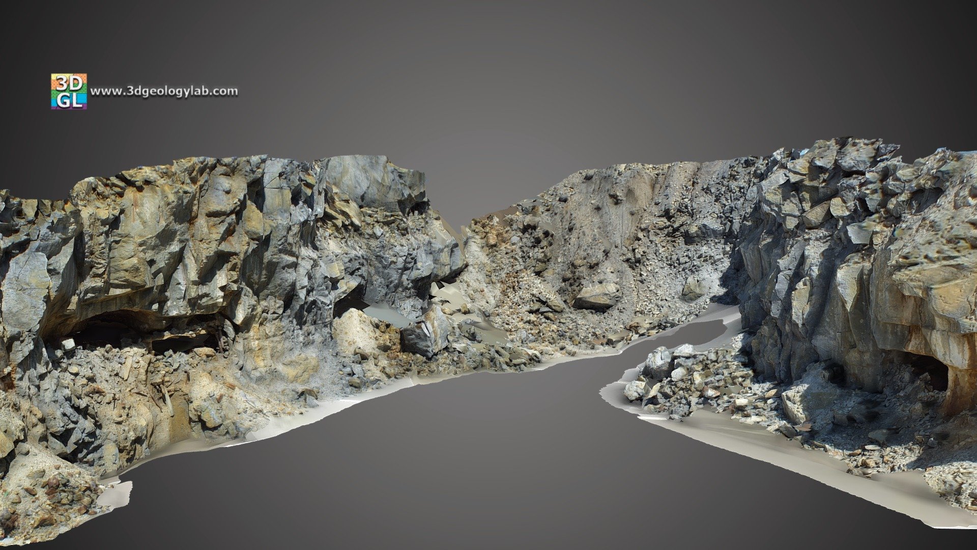 Outcrop (PrApu2016_2) - 3D model by 3D Geology Laboratory ...