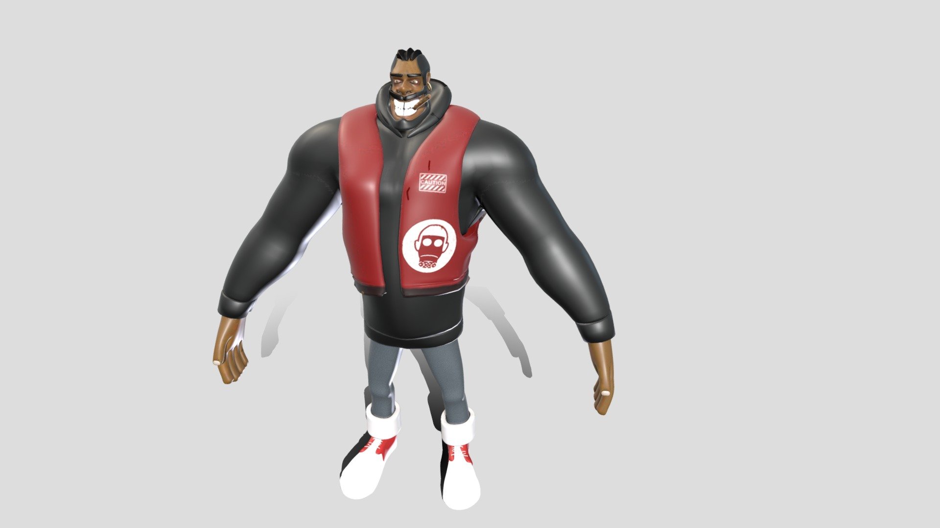 Gunman - 3D model by Woroking [56024fa] - Sketchfab