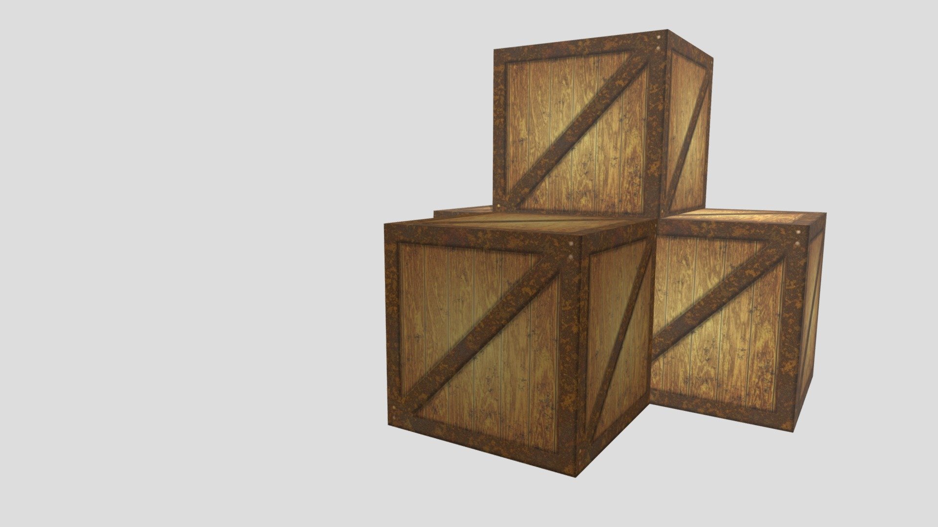 Box - Download Free 3D model by AlexProMax [5602503] - Sketchfab