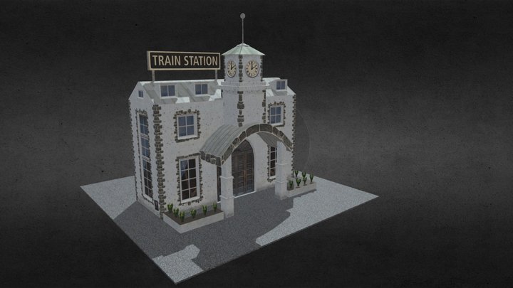 Railway-station 3D models - Sketchfab